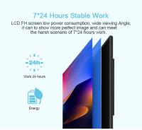 China 33 Inch IPS Square LCD Panel Screen Wall Mount Advertising for sale