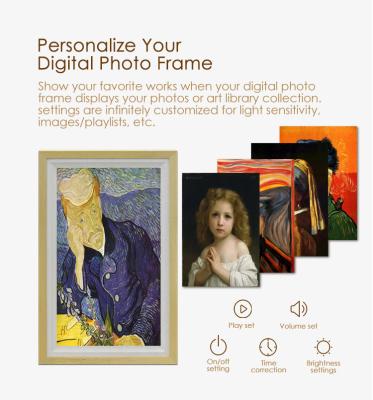 Cina Wifi NFT Slideshow Smart Digital Photo Frame Immagine 8x10 in vendita