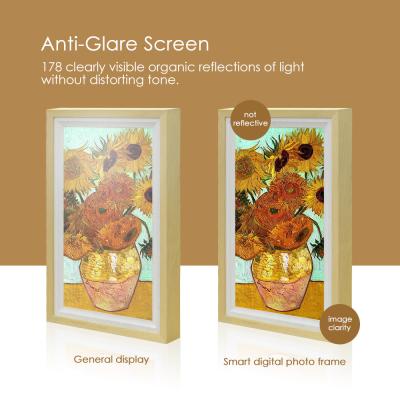Cina NFT acrilico Smart Digital Photo Frame Poster Display pubblicitario in vendita