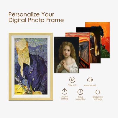 Cina NFT acrilico Smart Digital Photo Frame Poster Display pubblicitario in vendita