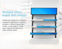 China Customized Stretched Bar LCD Shelf Display For Advertising for sale