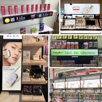 China Customized Stretched Bar LCD Shelf Display For Advertising for sale