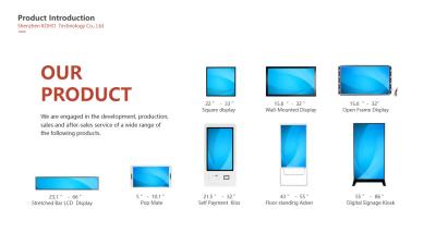 Cina Display LCD da 64 MB a parete in vendita