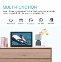 China Uploadable Smart Digital Photo Frame Electronic Picture Display IPS LCD for sale