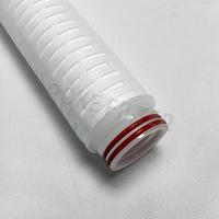 China Folded 0.2 Micron PTFE PP Water Filter Element Cartridge Replacement for sale
