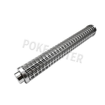China 316L roestvrij staal Geplooid de Filterelement 40inch van de Polymeerkaars Te koop