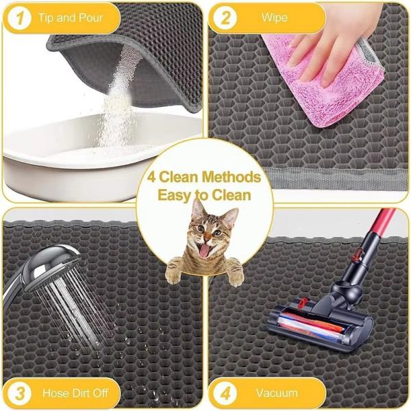 Quality Revolutionary Cat Litter Mat - Double Layer Honeycomb Design for sale