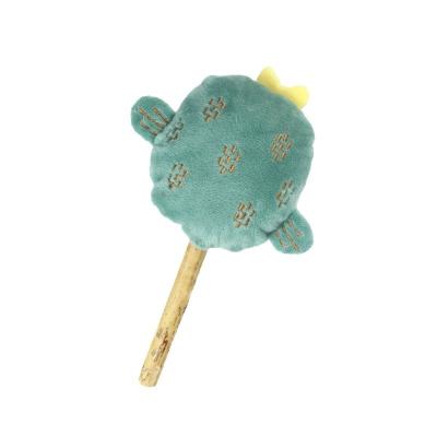 China Premium Catnip-Infused Burlap Fish Plush Toy – Safe and Fun for Cats for sale