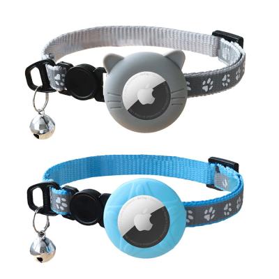 China AirTag-Compatible Adjustable Pet Collar | Anti-Lost Tracker for Cats and Dogs | Peace of Mind for Pet Lovers for sale