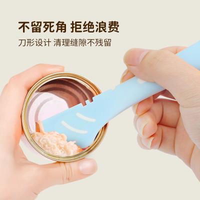 China Eco-Friendly Pet Food Can Lid and Spoon Set | Reduce Waste and Preserve Freshness for Cat & Dog Food for sale