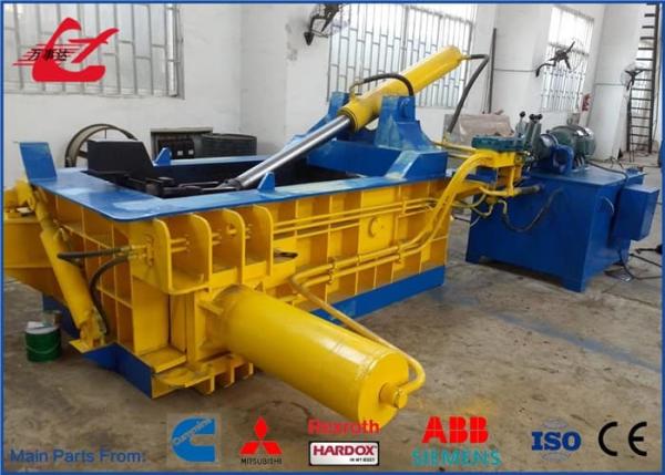 Quality 18.5kW Scrap Baler Machine Small Scrap Processing Machine For Recycling Plants for sale