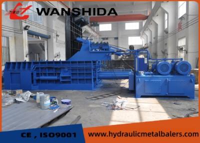 중국 알루미늄 스크랩을 위한 100톤 수압 금속 발레어 1200x600mm 챔버 판매용
