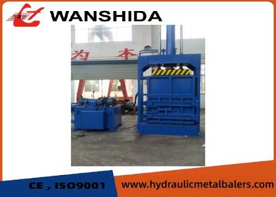 China 250kN 21MPa Vertical Drum Crusher 60mm 200L  Metal Baling Machine for sale