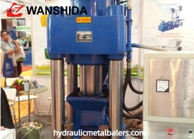 China Y83-315 3150 kN Metal Briquetting Press with Ø120 × 180 mm Briquette Size and 800–1200 kg/h Capacity for Cast Iron Chip Recycling for sale