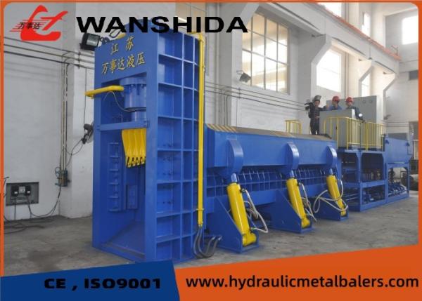 Quality 20 MPa Metal Shearing Machine 630 Ton Steel Mill Baler Scrap Processing 9-12 Tons/H for sale