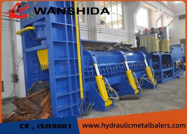 Quality 6300KN 234KW Baler Shear Hydraulic Metal Baler For Large Generating Enterprises for sale