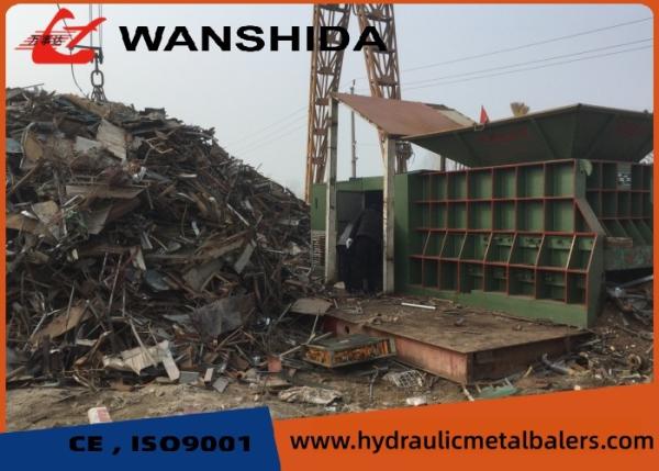 Quality 2 - 3/Min Scrap Metal Shear Container Shear Machine Scrap Recycling 110kw for sale
