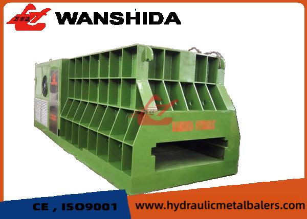 Quality 400 Ton Horizontal Scrap Shear High Efficiency Automatic For Container Metal Cutting  for sale