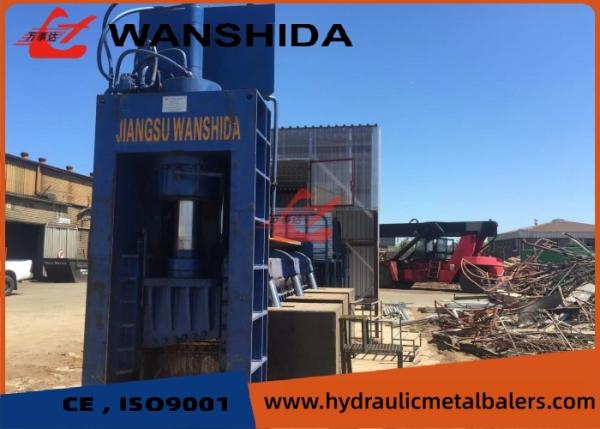 Quality 8000KN 25t/H Baler Shear Scrap Metal Crusher Cutter 20t/H Automatic Metal Baler for sale
