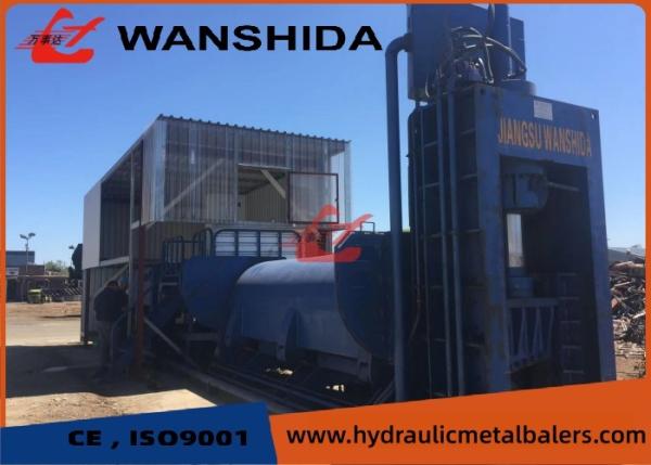 Quality Smelting Field Baler Shear 290kW Square Steel Cutting Hydraulic Scrap Baling Press for sale