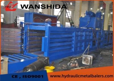 China Space Saving Horizontal Strapping Machine with PLC Control For PET Bottles Recycling for sale
