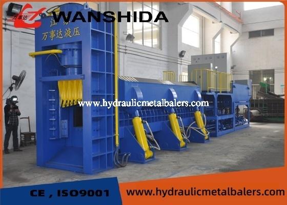 Quality 20-30 Tons/H Hydraulic Baler Shear 7000x2950x810mm Hydraulic Scrap Shear 290KW for sale