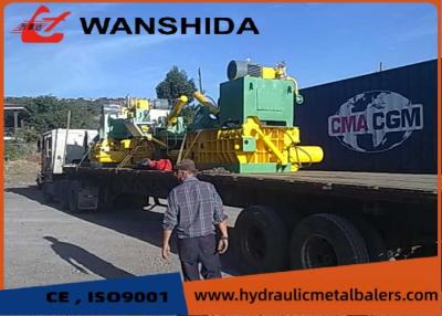 중국 120S 폐기물 공장 금속 압축 기계 철폐 조각 절단 기계 5 톤 / H 판매용