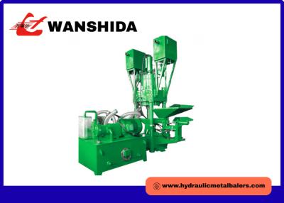 China 800 - 1200kg/Hour Scrap Briquetting Press Heavy Duty Recycling Scrap Baling Machine for sale