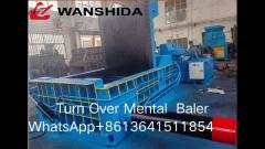 Turnover metal baling machine can significantly improve industrial efficiency.