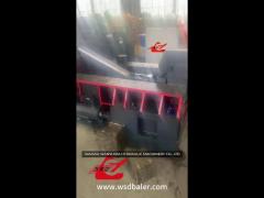 2500kn hydraulic scrap shear metal baling press machine 60kw scrap processing
