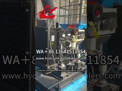 ce vertical baling press machine 25ton - 100ton pet bottles scrap press machine