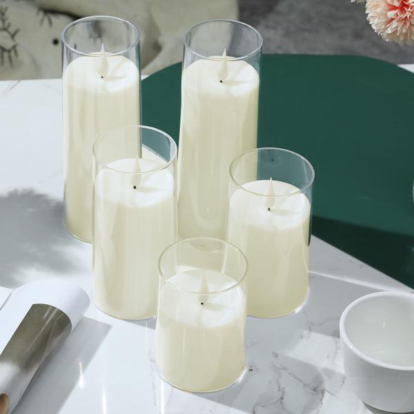 Quality Pillar LED Candle Electronic Candles With Remote Control Battery Powered for sale
