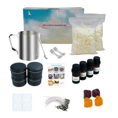 China Handmade Scented Candle DIY Candle Making Kit Soy Wax Candle Making Kit for sale