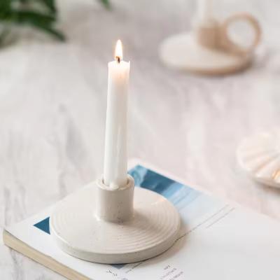 Cina Tavola da pranzo decorativa nordica porcellana candelabro ceramico in vendita