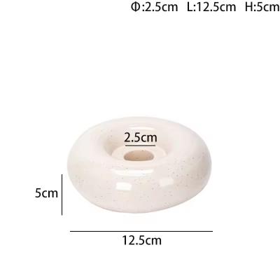 Cina Tavola da pranzo decorativa nordica porcellana candelabro ceramico in vendita