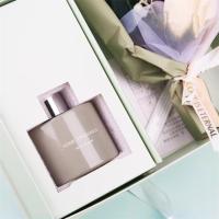 China Gift Box Set Reed Diffuser Perfume Set With Packaging Boxes 120ml Aroma Diffusers Fragrance With Flower for sale