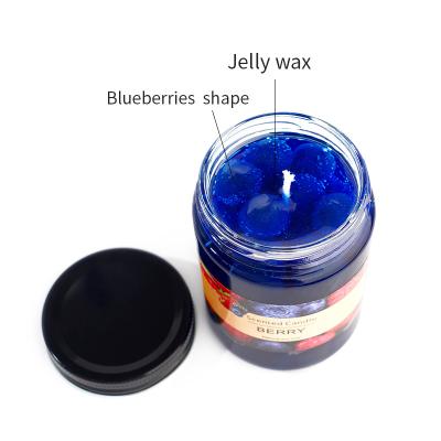 China Customized Logo Acceptable BlueBerry Scented Candle for Home Decor and Aromatherapy zu verkaufen