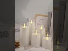 Pillar LED Candle Electronic Candles With Remote Control Battery Powered Flameless Lighting Flickering