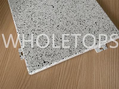 Cina Outdoor Facade Coated Aluminium Sheets 2.5mm 3.0mm Stone Texture Looklike Finish in vendita