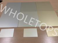 China Metallic Anodized Solid Aluminum Cladding Panel 4.0mm Fire Resistance for sale
