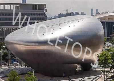 Cina UV Resistance Twisted Aluminum Panel For Exterior Facade in vendita