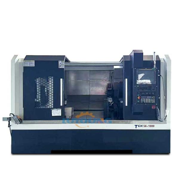 Quality High Precision Slant Bed Lathe 1000mm TCK56 CNC Turning Center With Hydraulic for sale