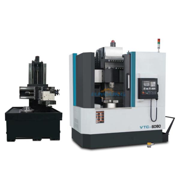 Quality Vertical Cnc Lathe Machine VTC5060 VTC7080L VTC9010L VTC1200L VTC1600 for sale