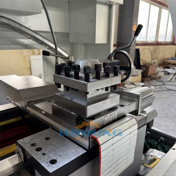 Quality 1000mm Cnc Turning Machine CK6136 CNC Lathe 4 Station Electrical Tool Holder for sale
