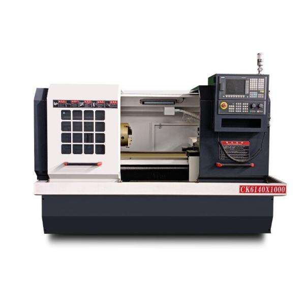 Quality Flat Bed CK6140 CNC Lathe Machine 750/1000mm Distance Between Two Centers for sale