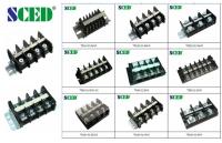 China 19.00mm Panel Mount High Current Terminal Block Pluggable 600V 60A 14mm2 for sale