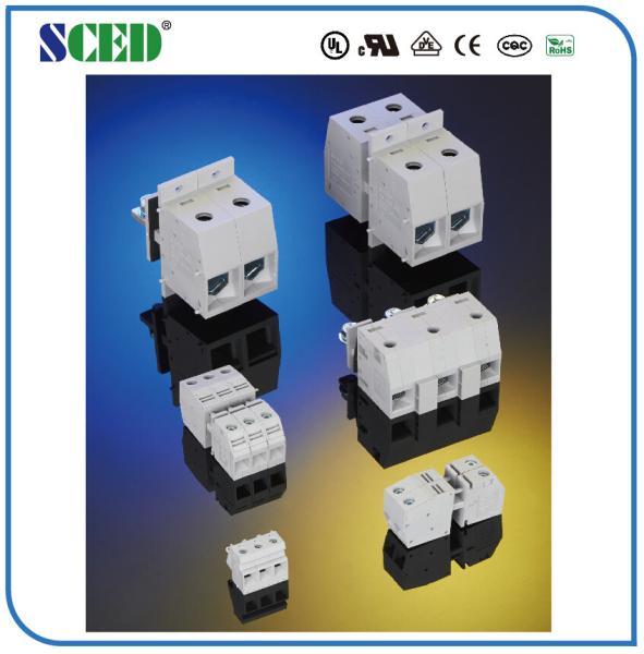 85A η τροφή μέσω του τελικού φραγμού 600V 12.1mm γκρίζα επιτροπή τοίχων τοποθετεί το συνδετήρα