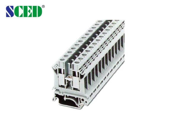 16mm2 τελικός φραγμός δύναμης DIN 800v/76A ορείχαλκος 10mm μήκος γδυσίματος