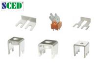 China 30A PCB Brass Terminal PA66 Orange 5.00mm Pitch Electrical Connector for sale