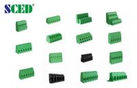 China Through Hole PCB Terminal Block 2-36 Contacts 3.5mm 5.0mm 5.08mm Pitch 30A for sale